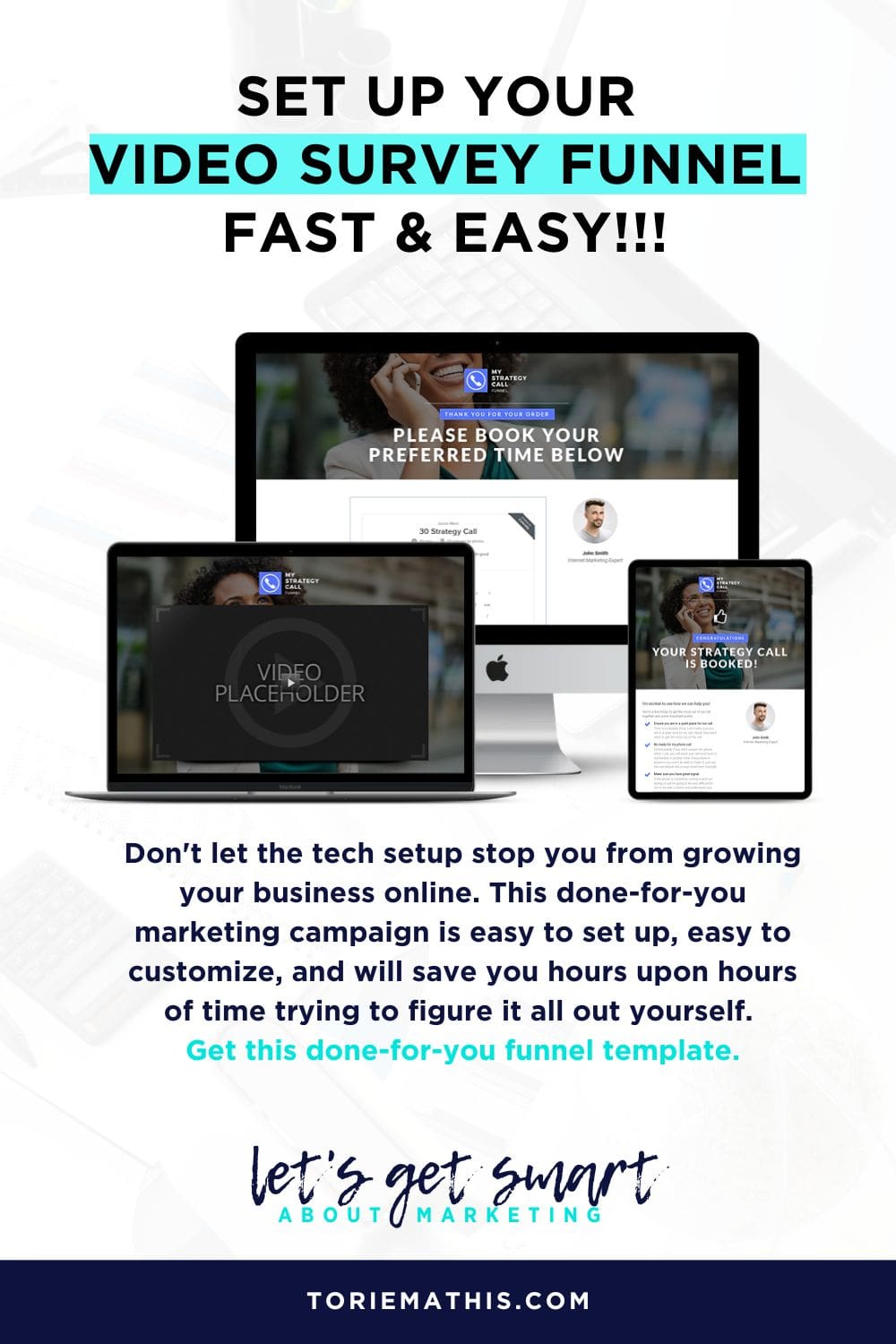 Video Survey Funnel Template - Torie Mathis